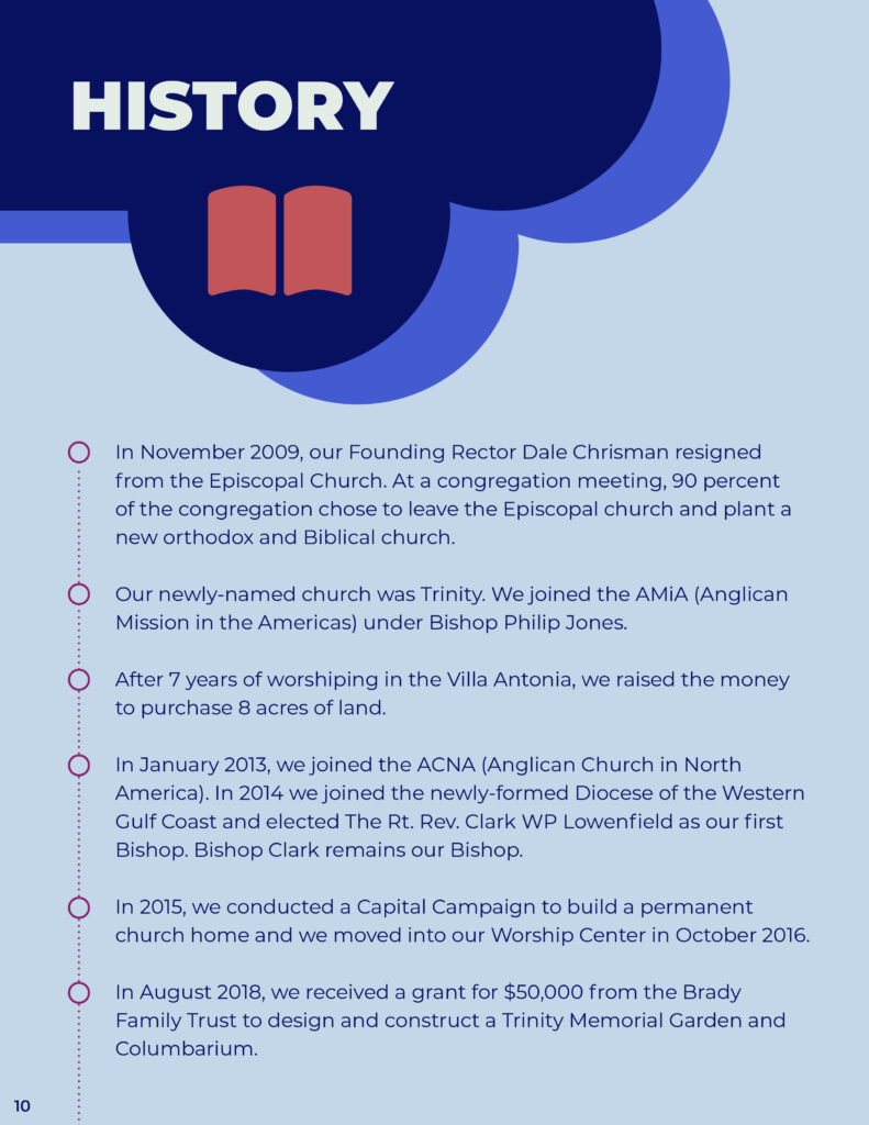 Rector Search - Trinity Anglican Church